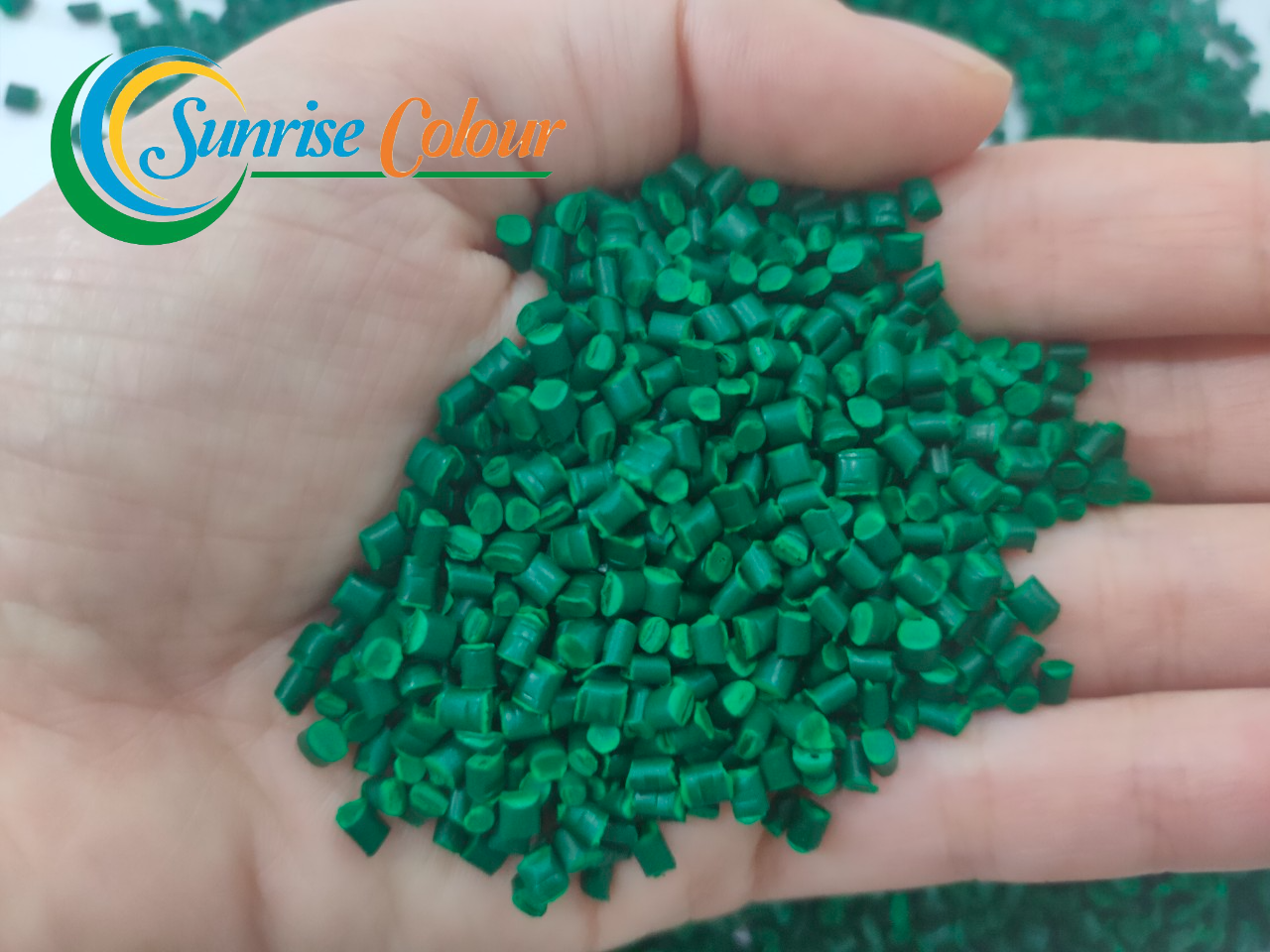 Green masterbatch - Plastic color masterbatch